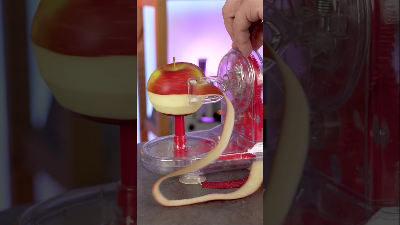 Deja de pelar tus manzanas a mano