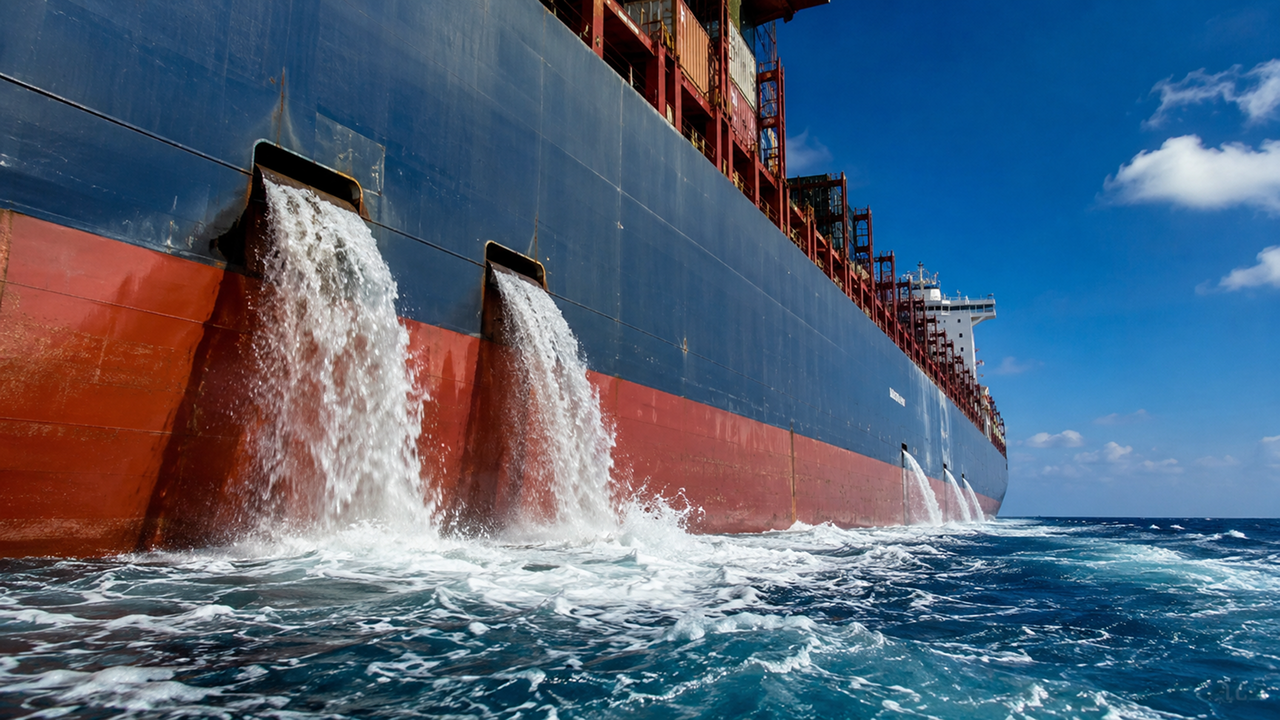 The hidden ecosystem traveling inside every cargo ship, ballast water ...