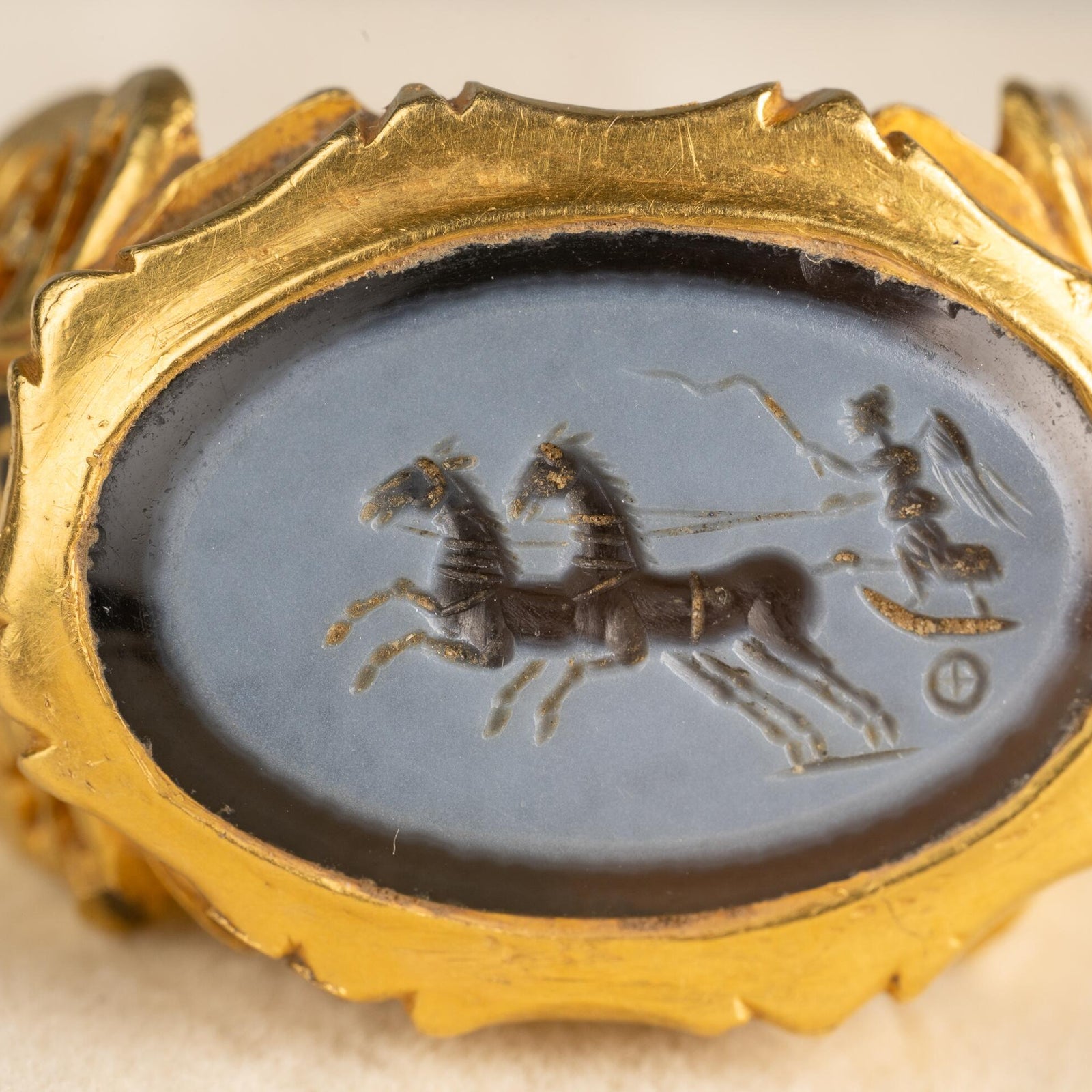 Rare Roman-era gold ring found by metal detectorist