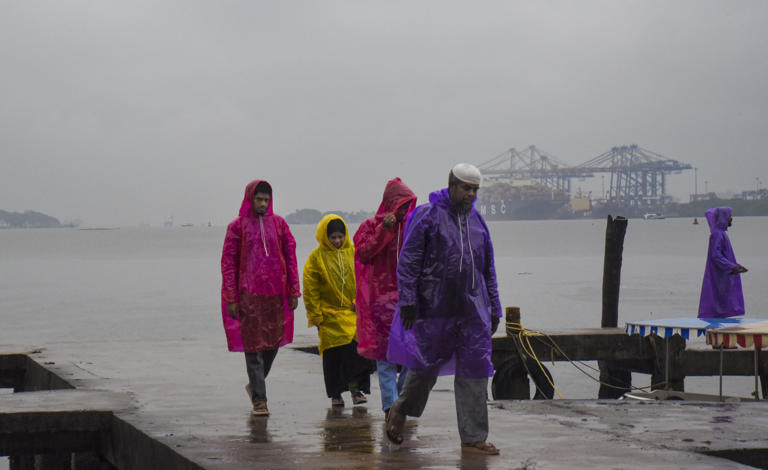 Heavy rains, strong winds lash Kerala, damage property, vehicles ...