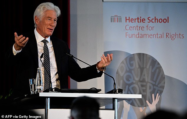 Richard Gere torches 'crazy' Trump and US despite fleeing to Spain