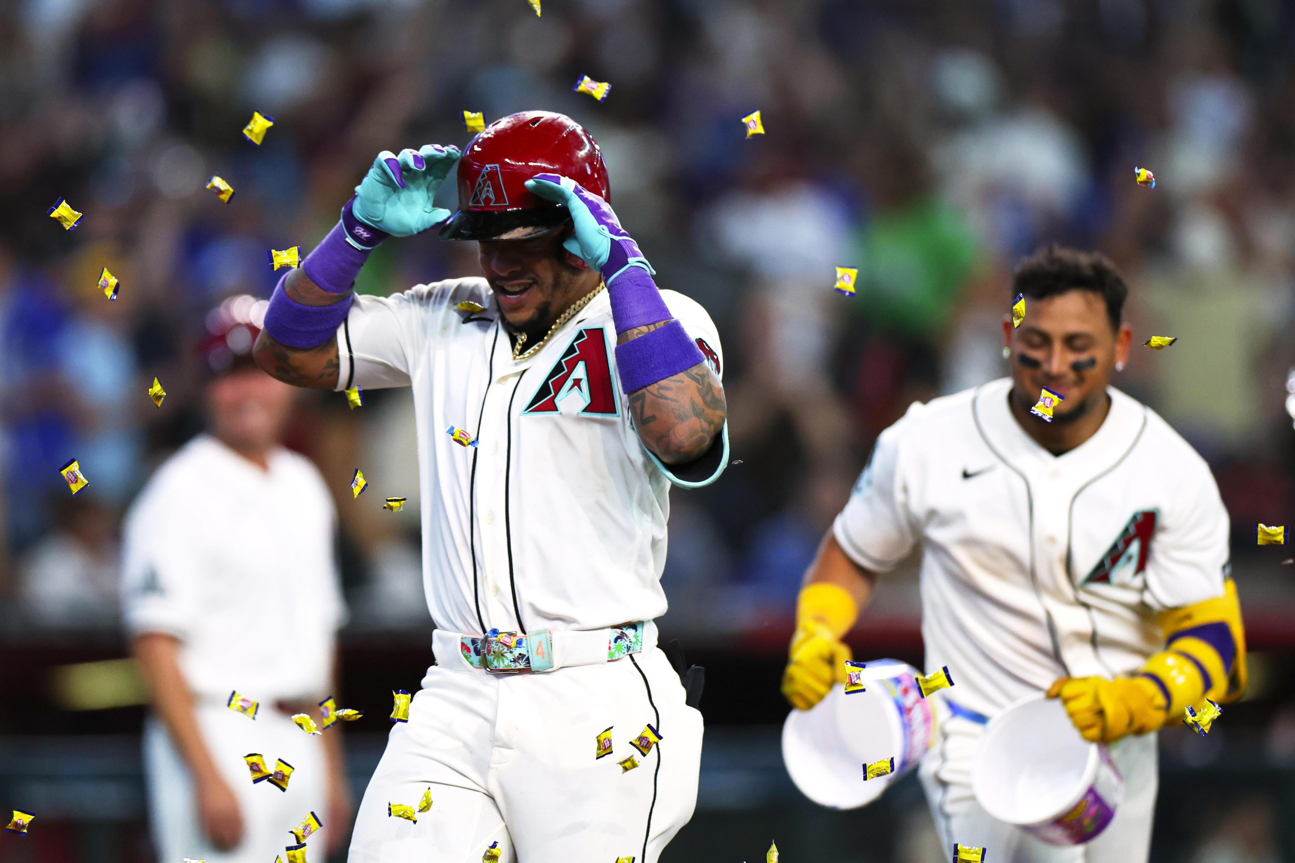 Diamondbacks' Ketel Marte caps a night of violence, energy and ecstasy