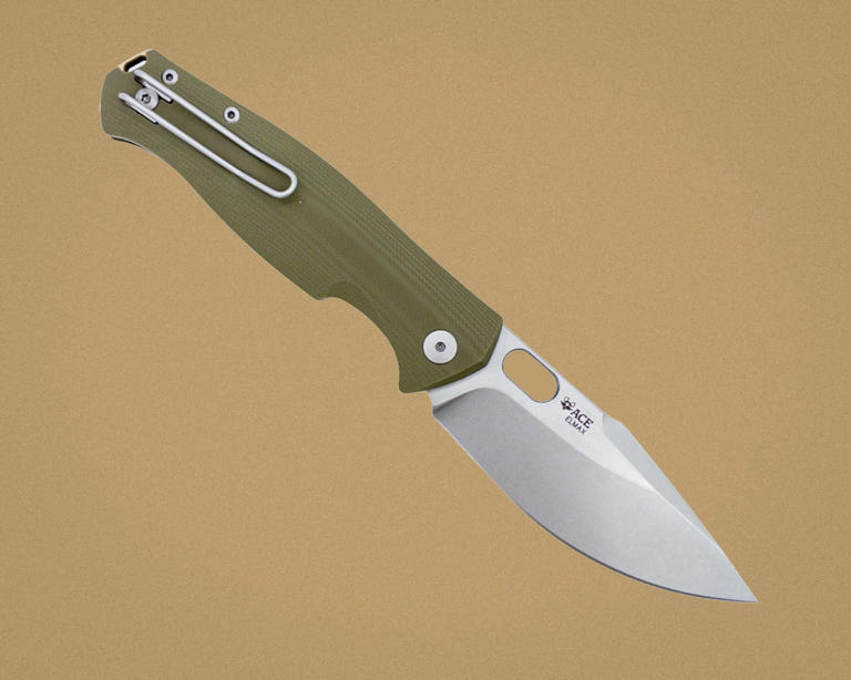 This formidable, high-performance EDC knife is no laughing matter