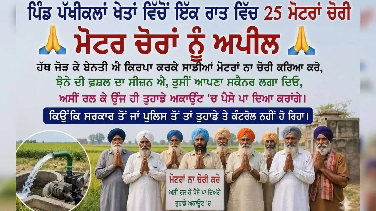 Irked over theft, Punjab farmers ready to pay thieves via scanner