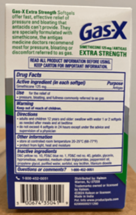 Gas-X recall: Medication recalled nationwide due to potential contamination