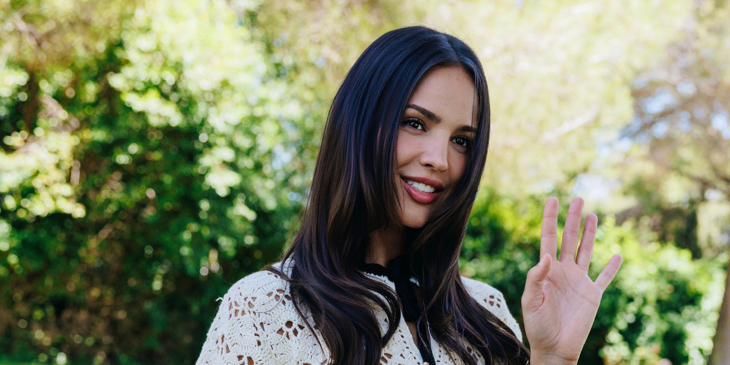 Eiza González’s Zimmermann lunch look was made for the French Riviera