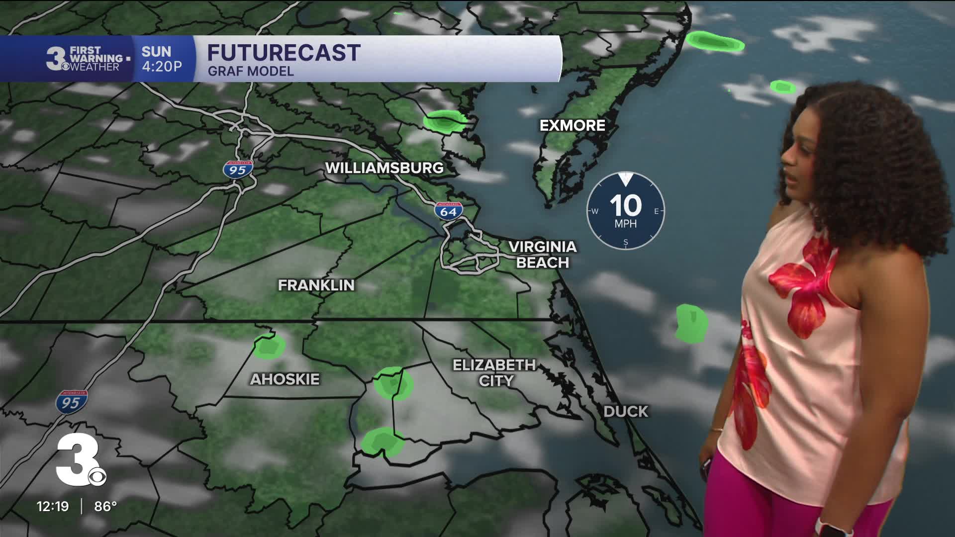 First warning forecast: Turning hot this weekend, temperatures in the 90s