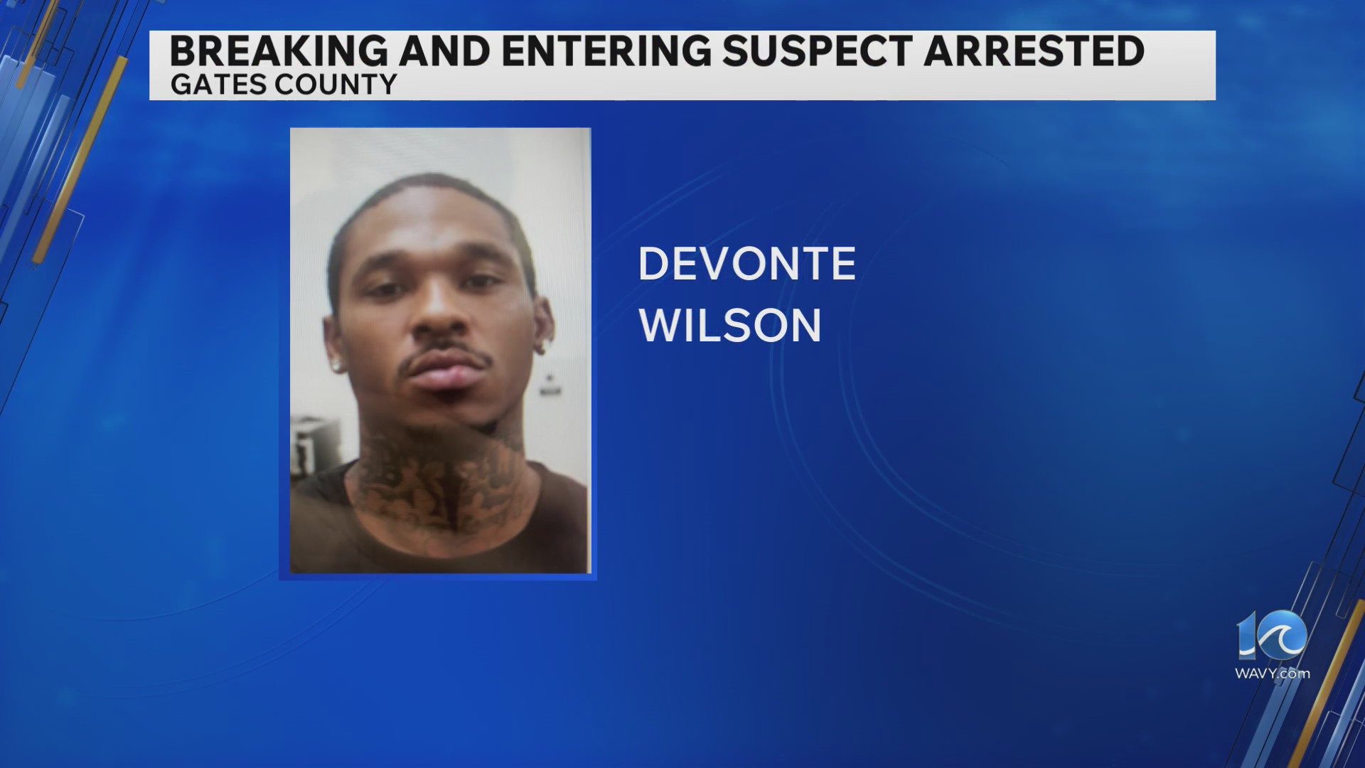 Man accused of breaking and entering home in Gates County; faces charges