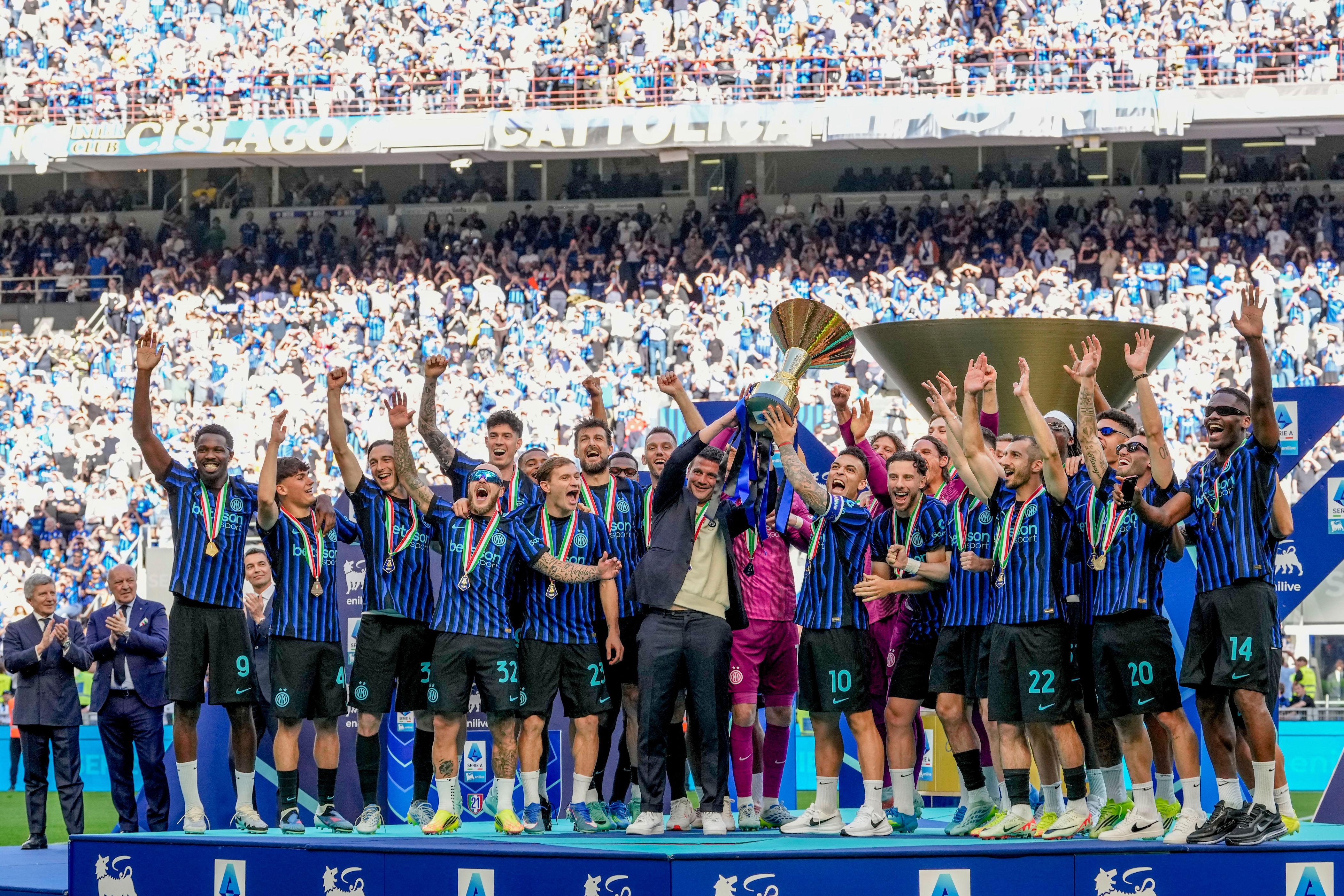 Inter Milan will begin Serie A title defense against newly promoted Monza