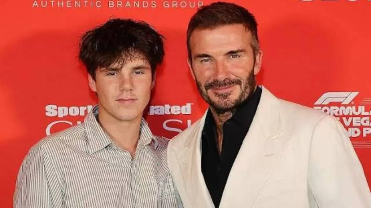 David Beckham shares hilarious Cruz Beckham McDonald’s story while ...