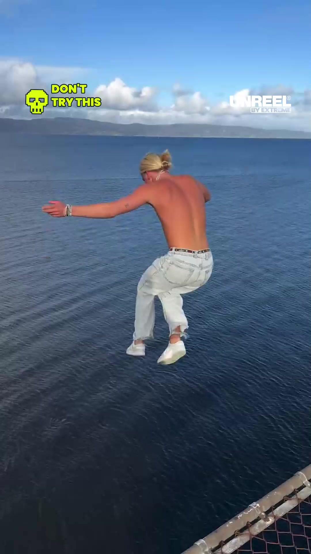 POV 108ft bridge jump & high dive flips: Adrenaline sports with UNREEL ...