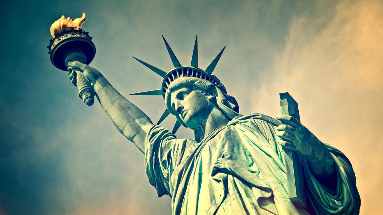DOJ says Trump has the right to bulldoze the Statue of Liberty