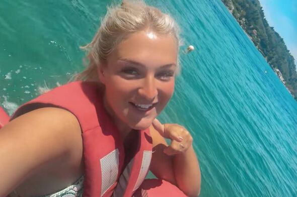 Clarkson's Farm star Harriet Cowan swaps wellies for bikini on holiday