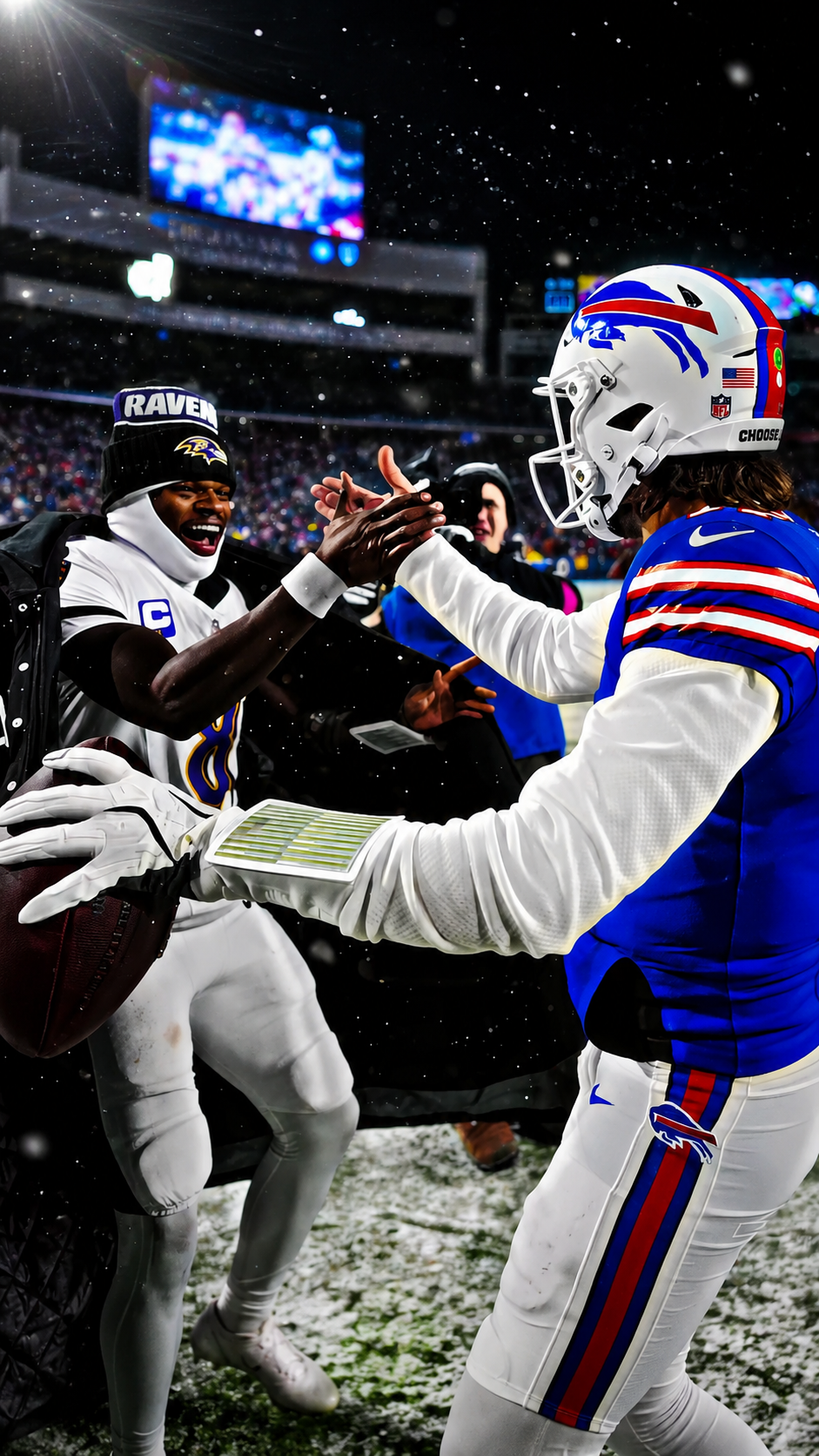 Huge respect for Josh Allen after this moment