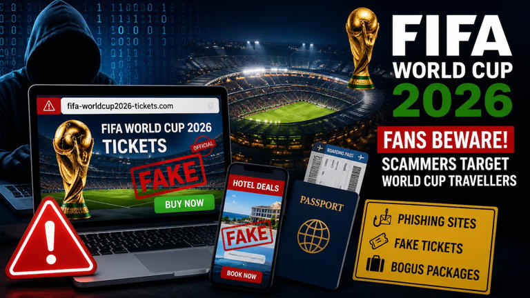 Over 300 fake FIFA World Cup websites detected, fans urged to stay alert