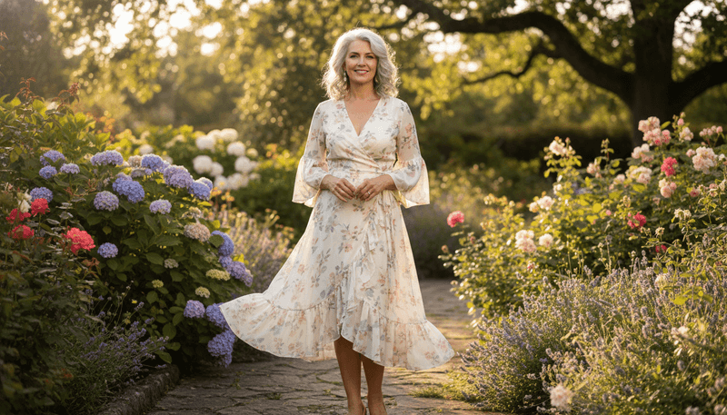 These 12 summer dresses flatter mature women beautifully