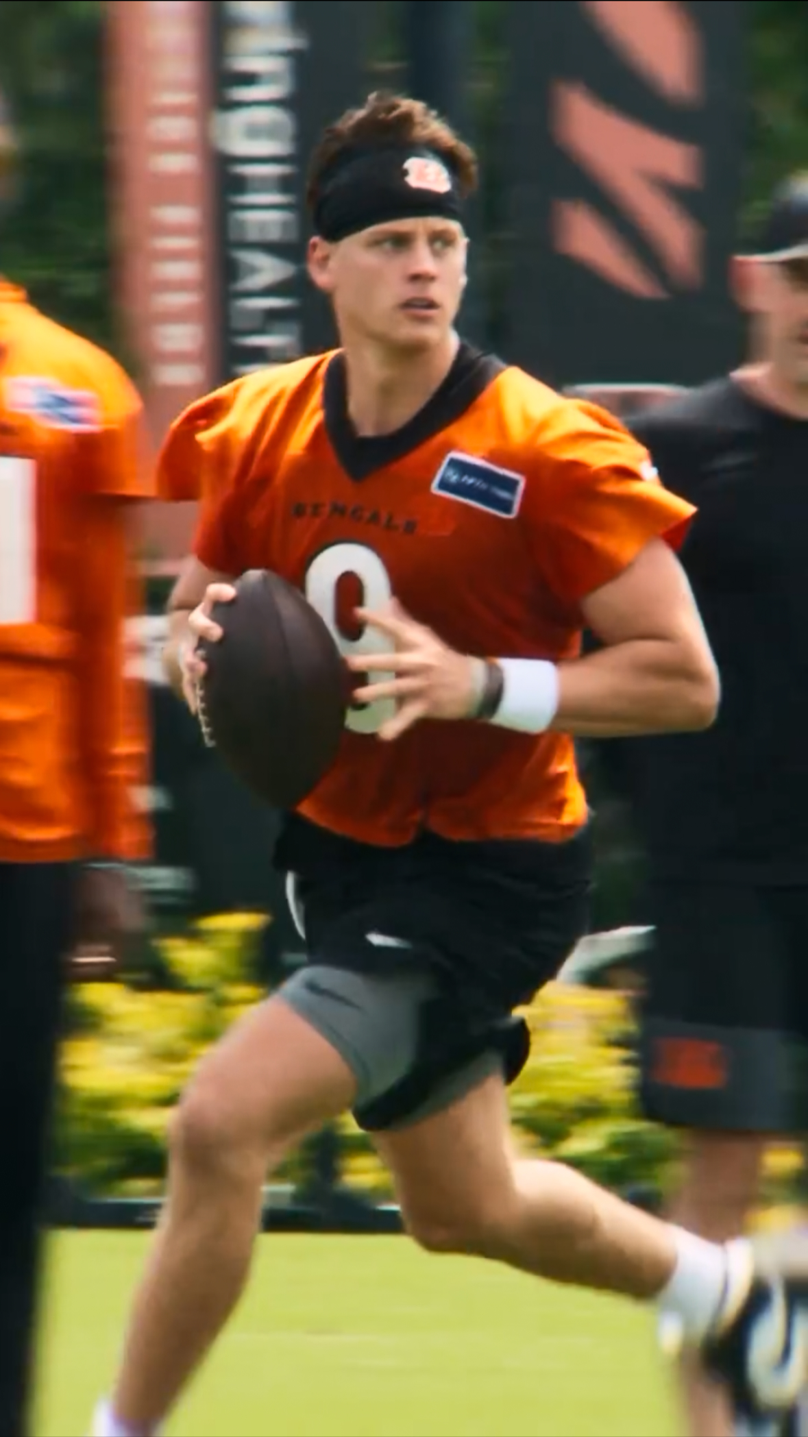 Precision mode: Joe Burrow in action