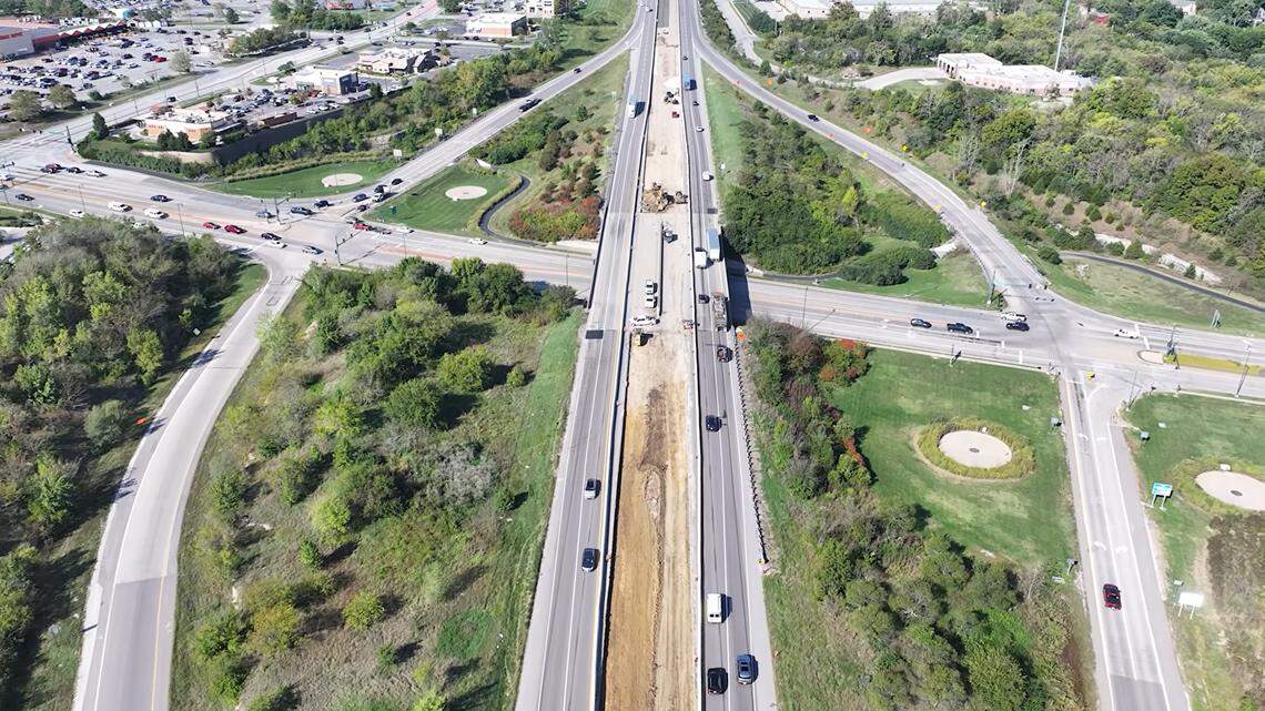 Crashes plague I-70 construction zones during KC-area road work. What's ...