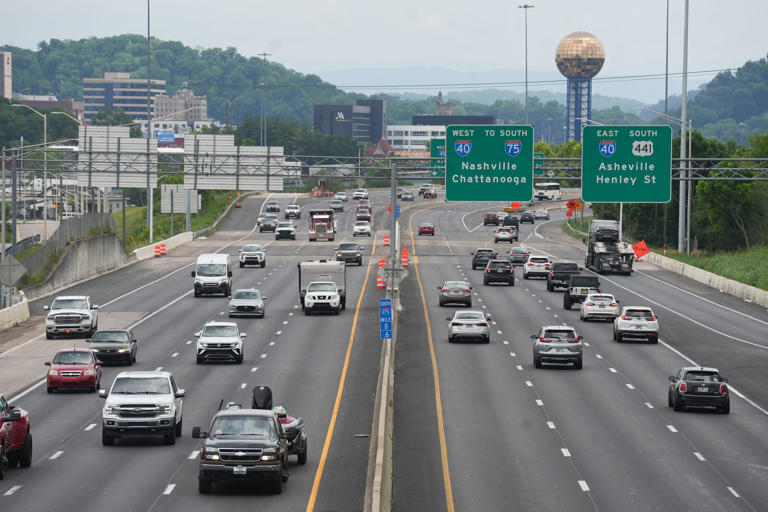 Interstate 275 is closed in both directions in Knoxville