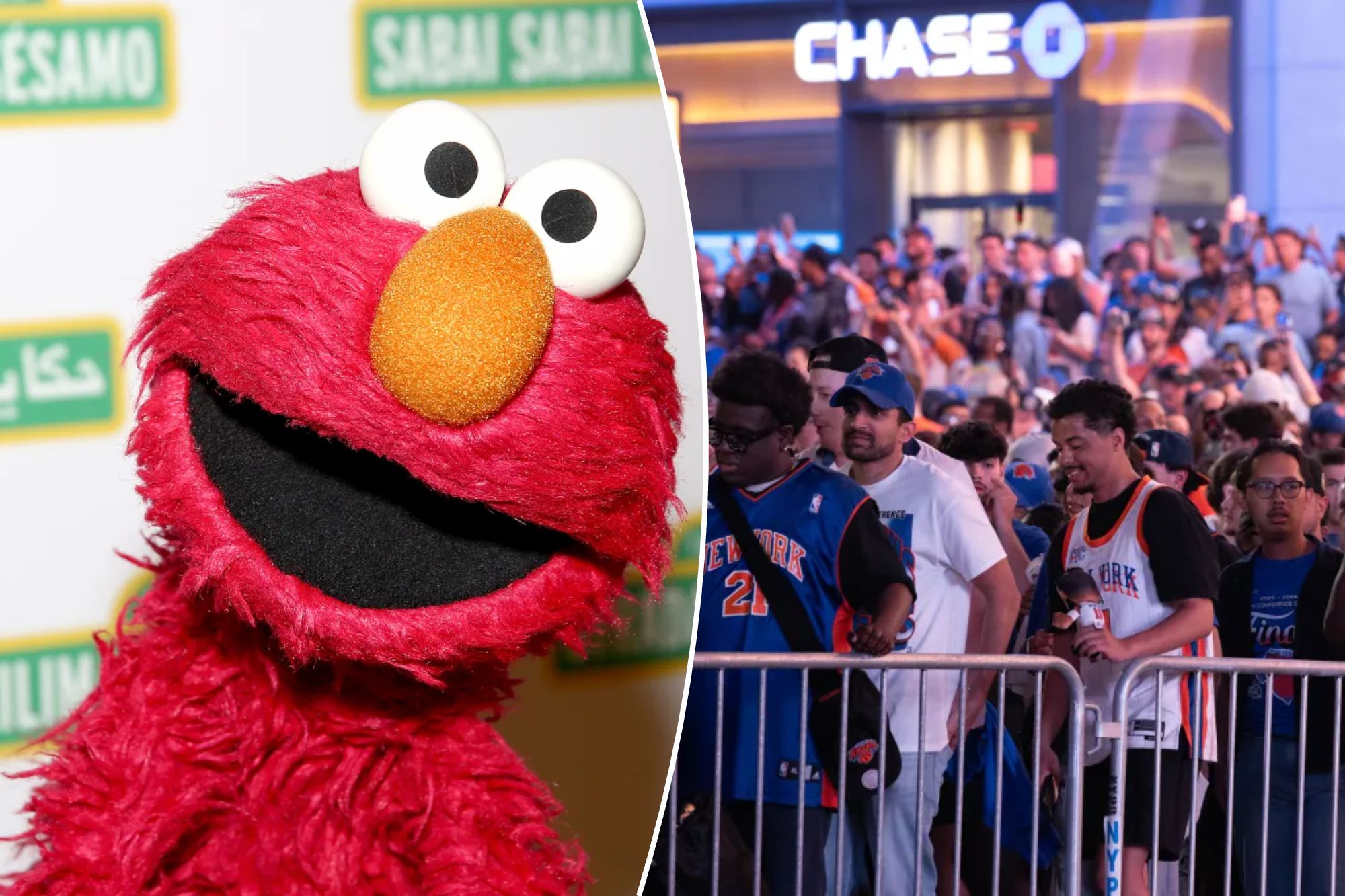 Elmo’s NBA Finals neutrality draws ire of Knicks fans: 'Not rocking ...