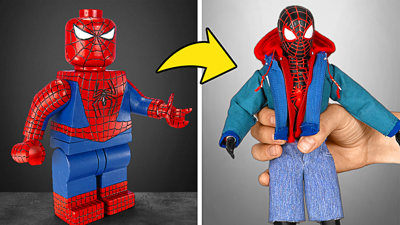 Spider-Man transformation challenge: Crafting unique Spidey creations