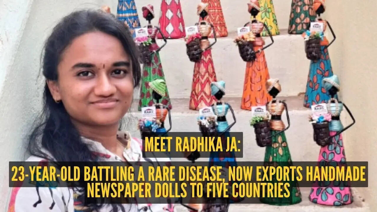 Meet Radhika JA: 23-year-old battling a rare disease, now exports ...
