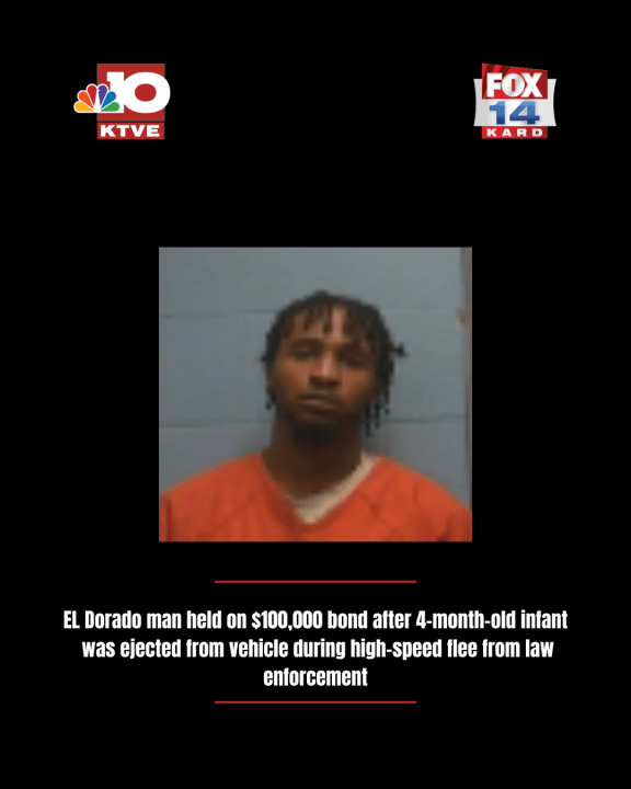 EL Dorado man held on $100,000 bond after 4-month-old infant was ...