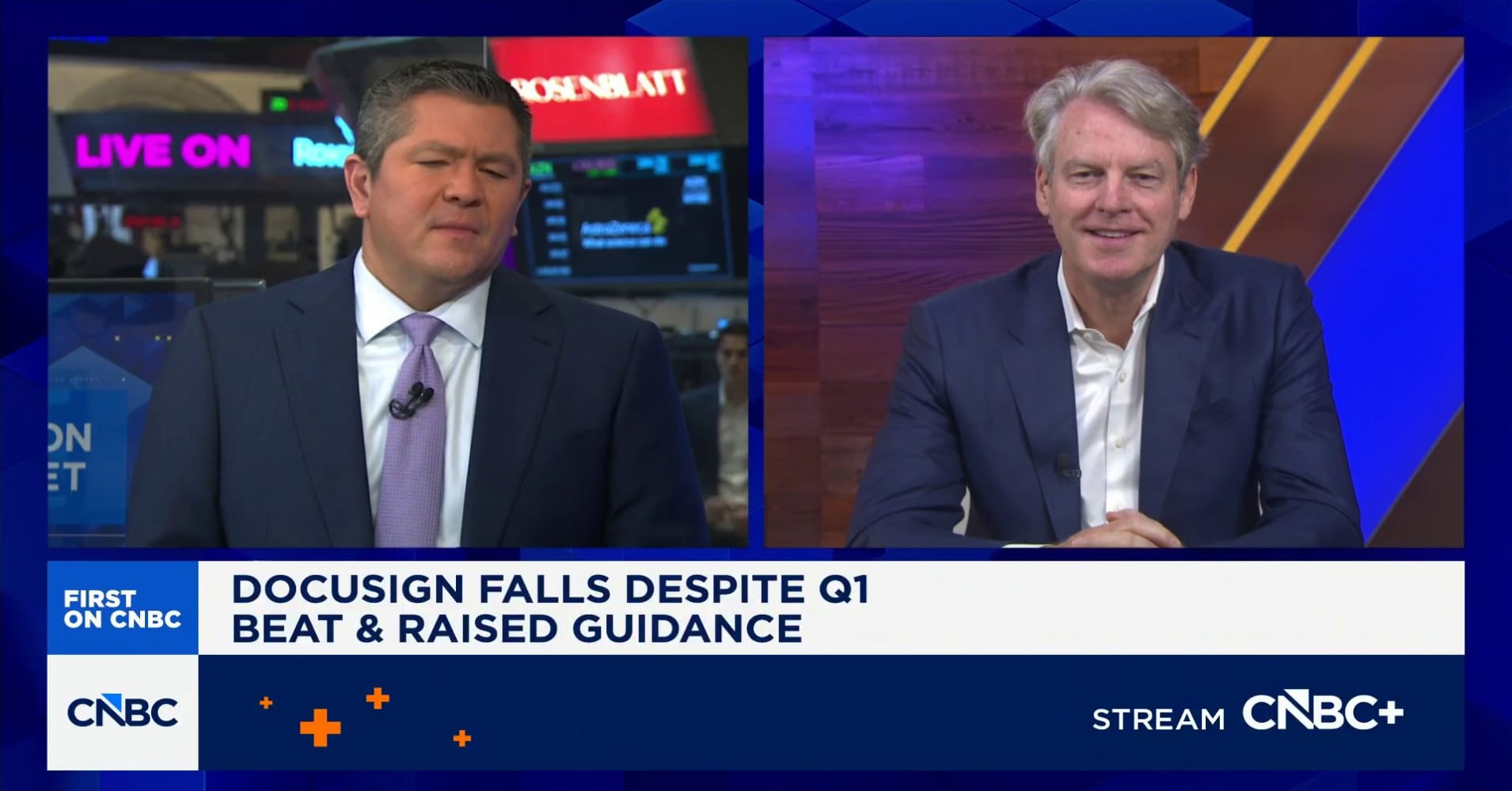DocuSign CEO says millions of agreements create a powerful AI moat
