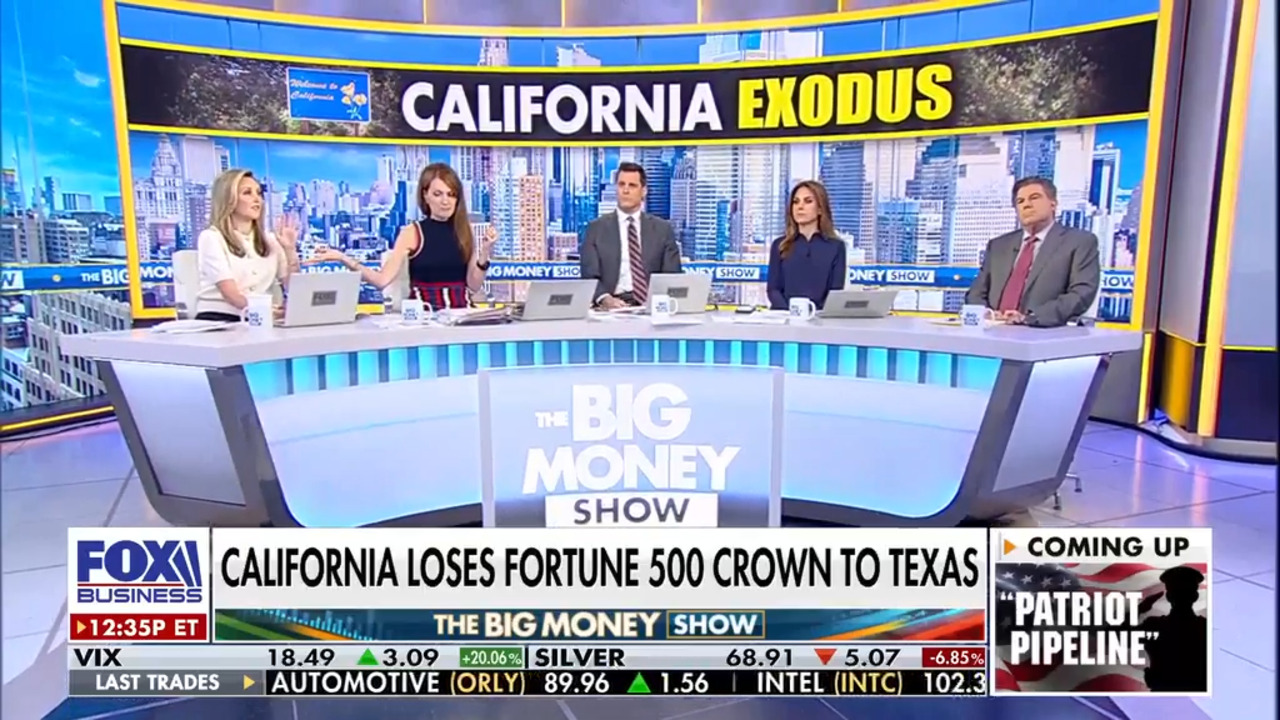 Texas takes Fortune 500 crown away from California