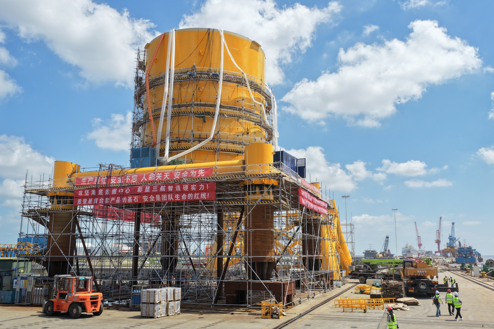 The world’s first underwater data center powered by wind opens in China