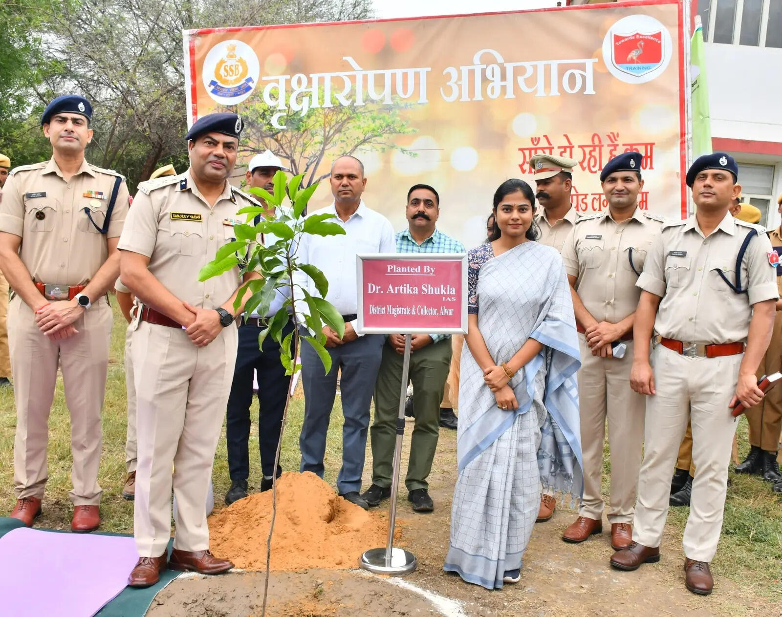 Plantation drive marks environment day in Alwar