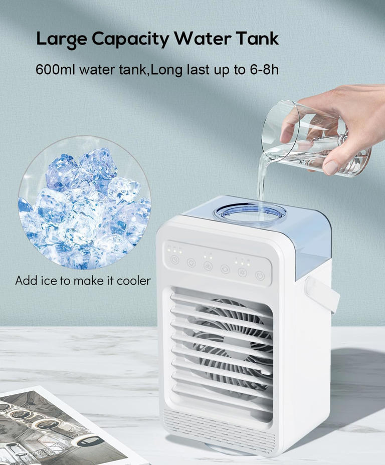 Este mini ar condicionado portátil desceu para os 52€: a solução com ...