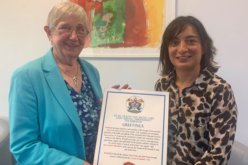 'If you can give back, you should': NI woman on 46 years of ...