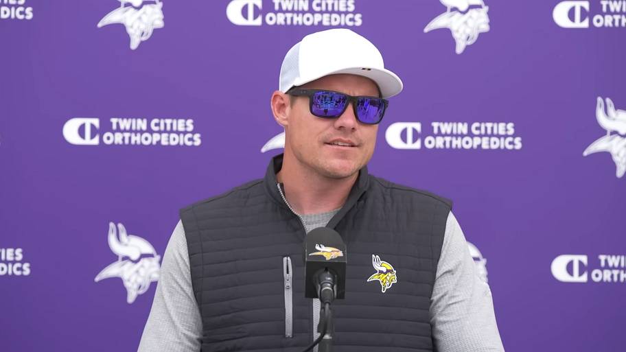 Possible one-word slip from Kevin O'Connell becomes OTA talking point