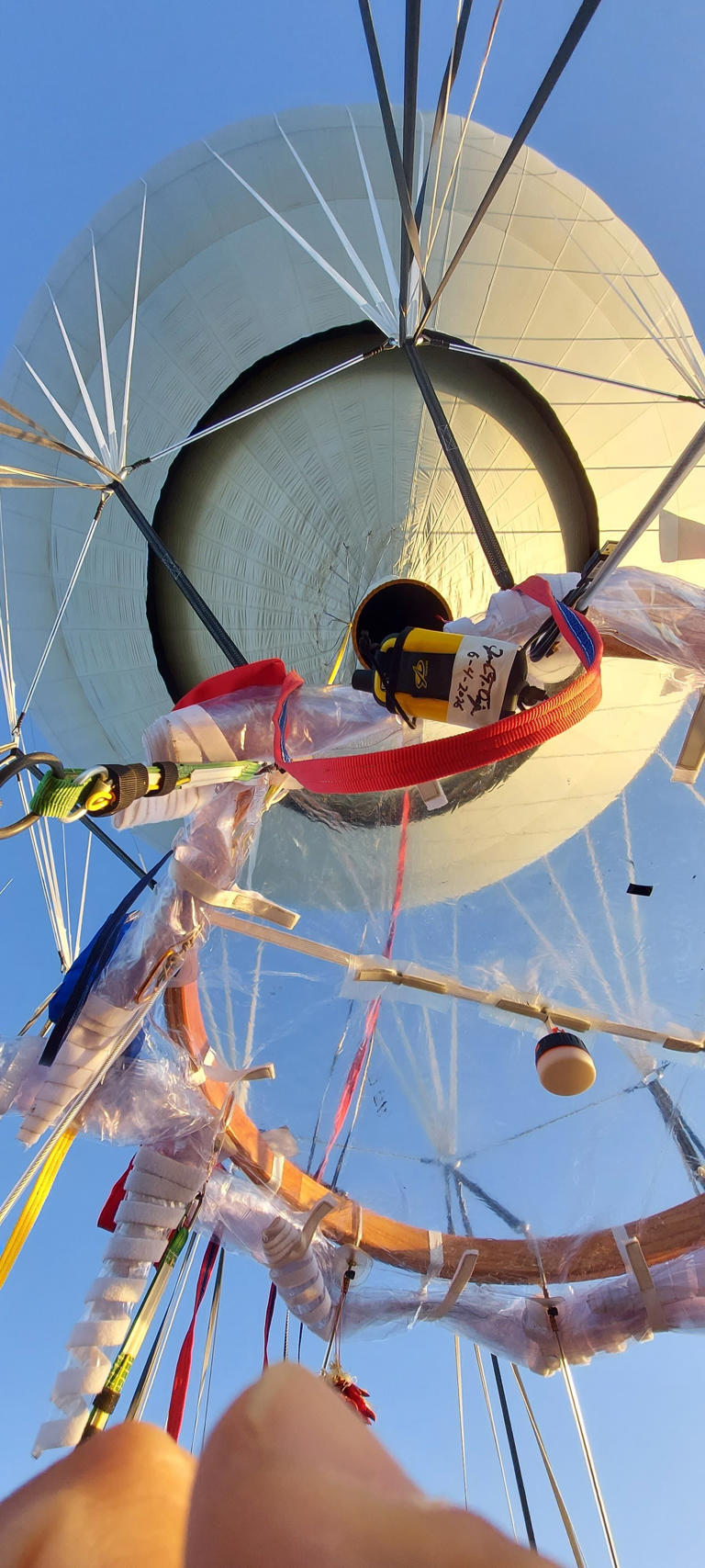 Atlantic explorer commits to Atlantic crossing as balloon reaches open ...