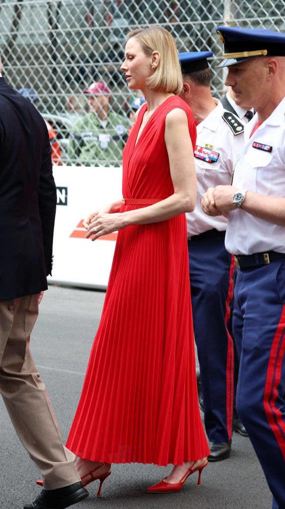 Princess Charlene brings dazzling royal glamour to Monaco F1 in ...