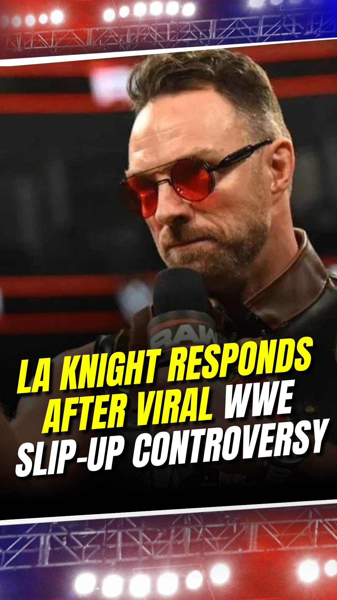 LA Knight responds after viral WWE slip-up controversy #LAKnight #WWE # ...
