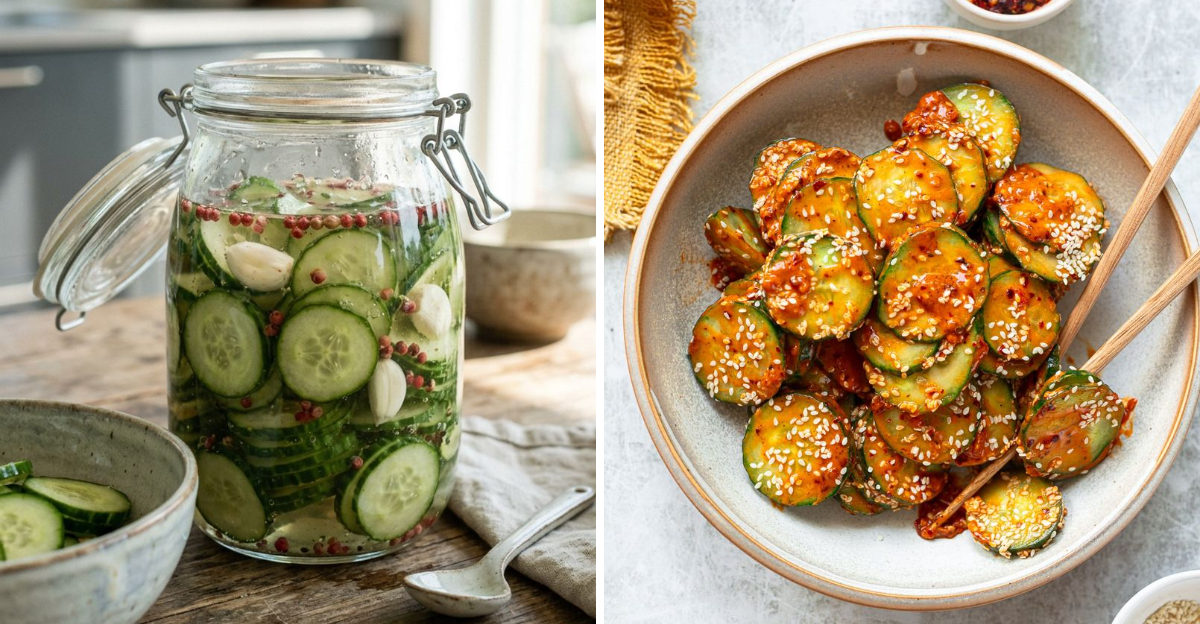 15 ingredients to perk up raw cucumbers