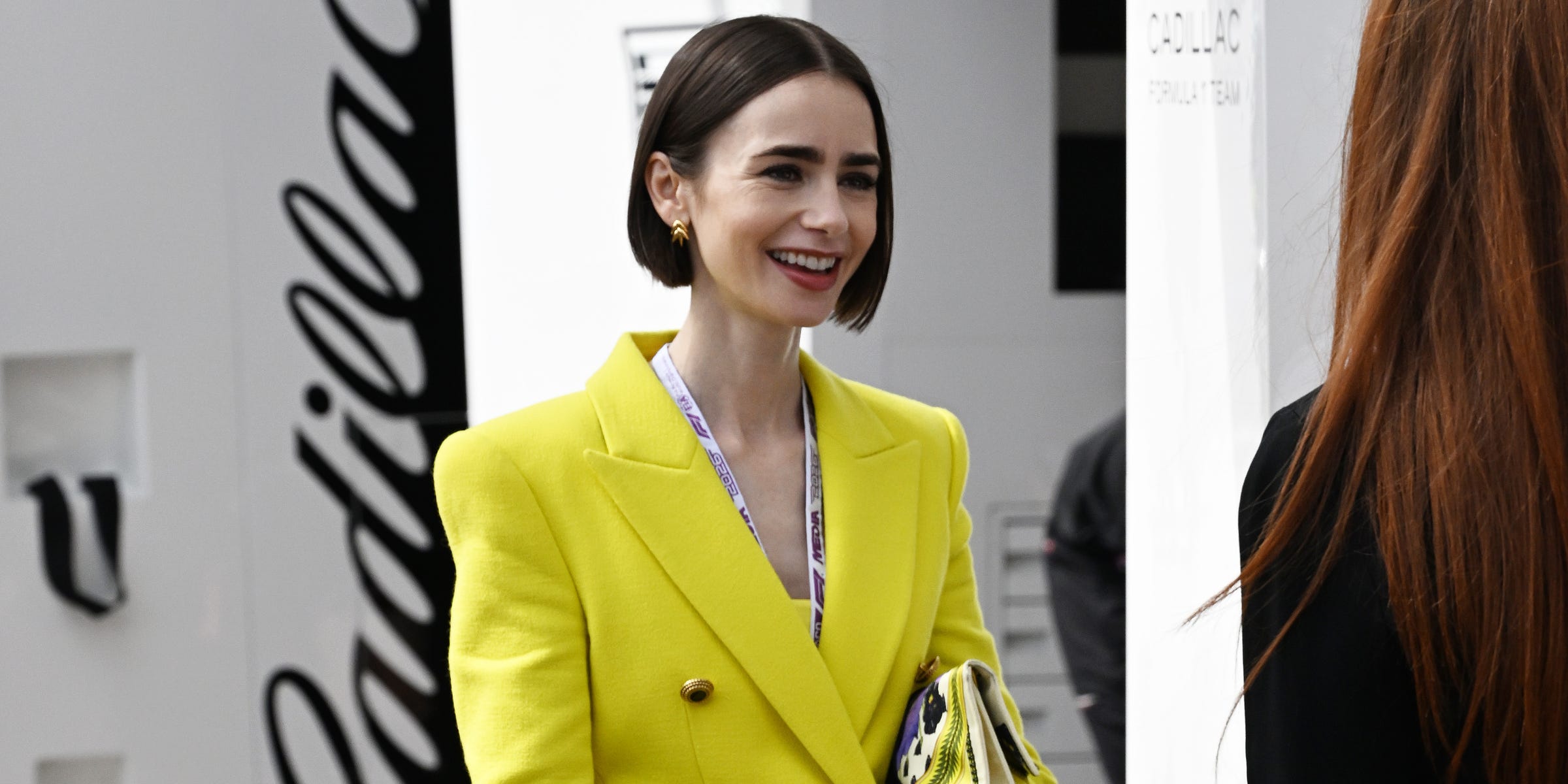Even “Emily in Paris” is on board the chartreuse train