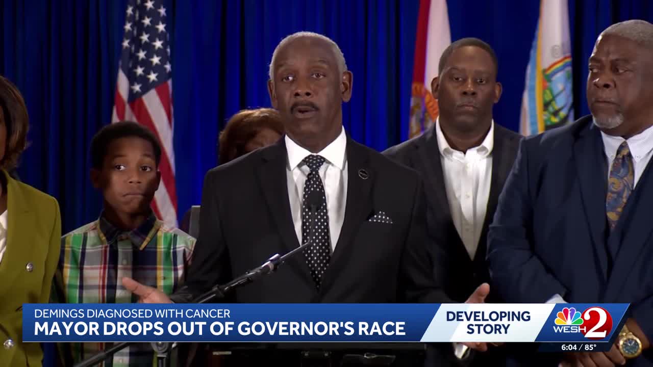 Orange County Mayor Jerry Demings shares cancer diagnosis, ends ...