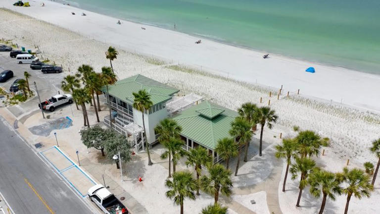 Sunset Beach Pavilion on Treasure Island officially reopens