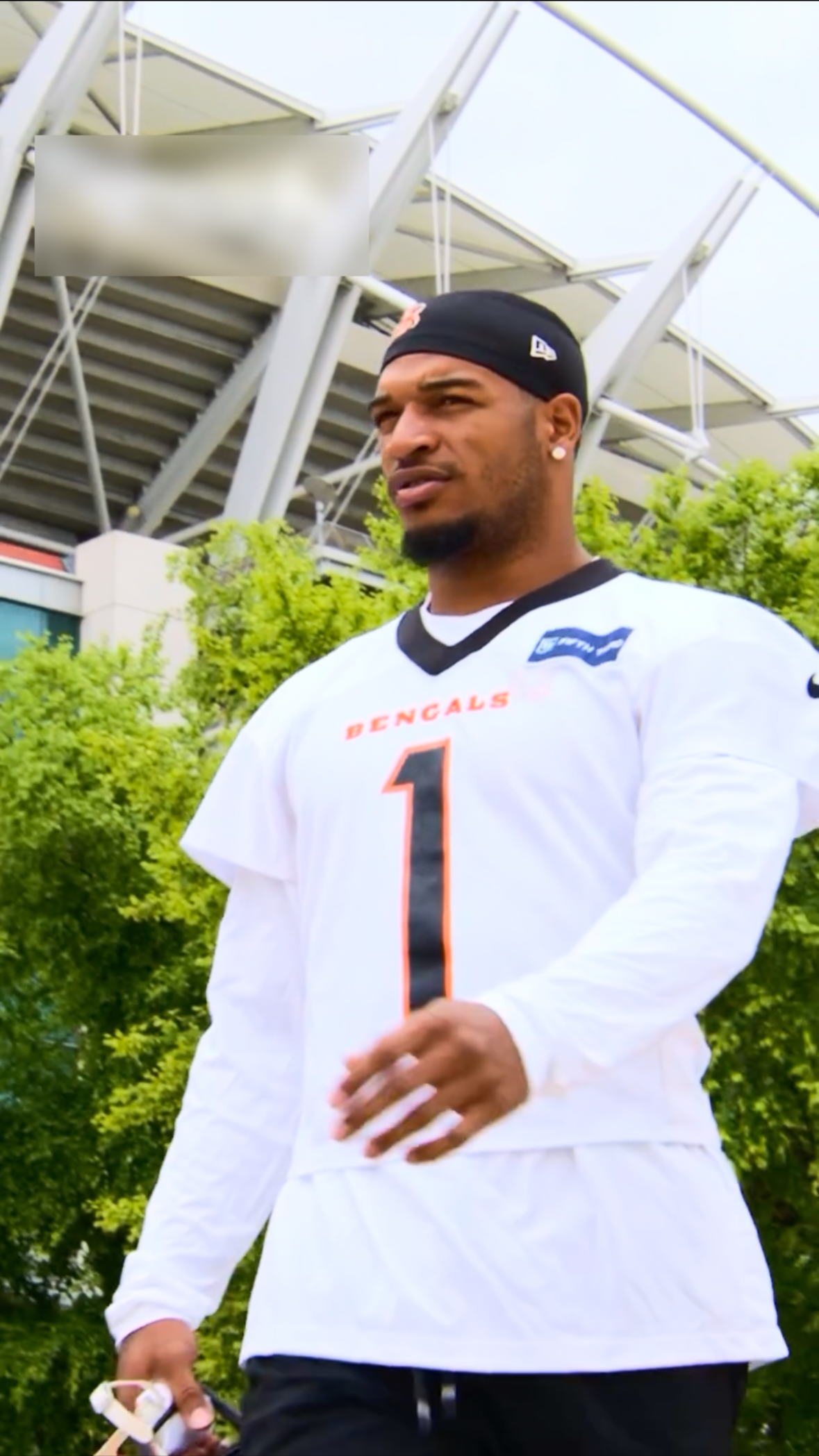 Focused and fast – Ja’Marr Chase in action