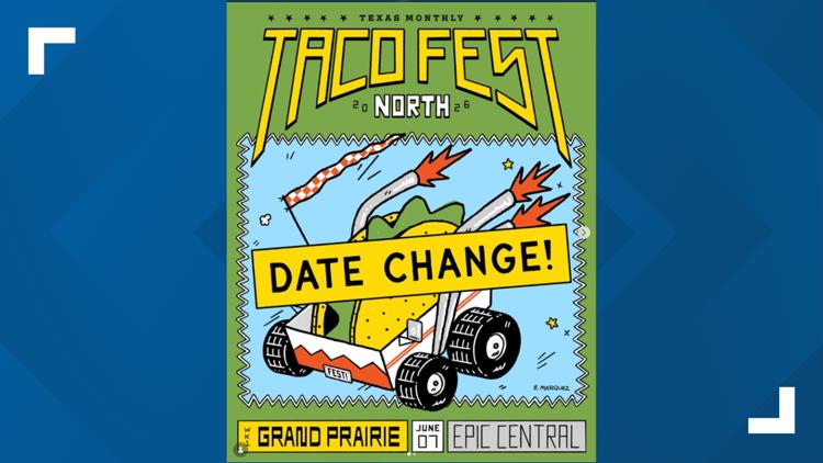 Texas Monthly's Taco Fest North postponed due to potential storms Saturday
