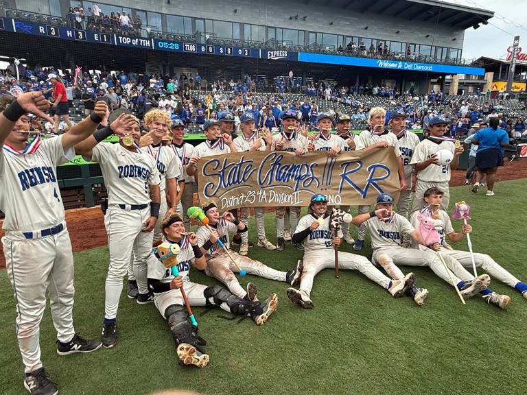 Robinson Rockets win Texas 4A state baseball championship