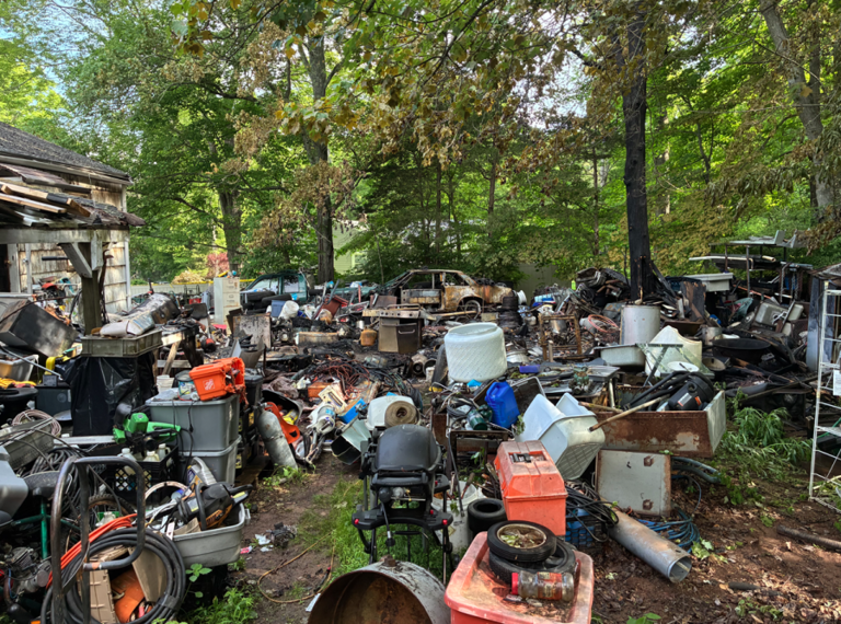 DEEP: Chemicals involved in fire at North Branford 'hoarding situation'