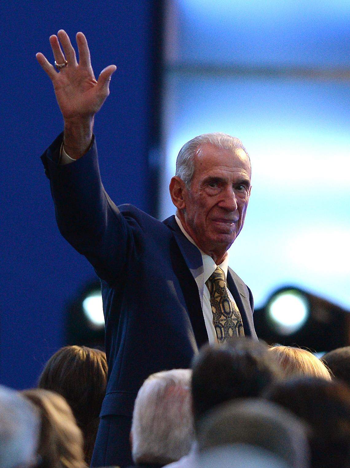 Ned Jarrett, a NASCAR Hall of Fame driver and racing family patriarch ...