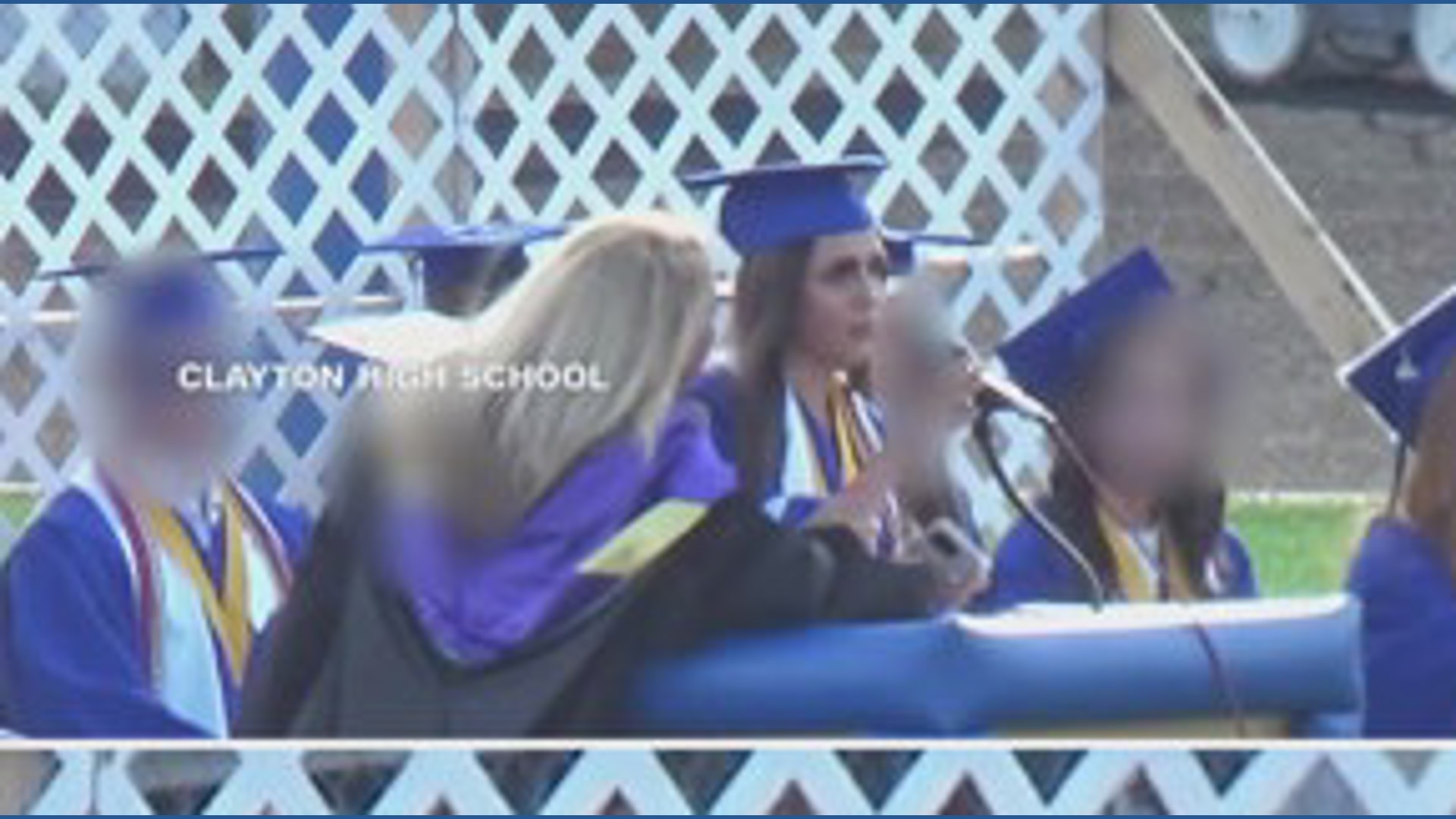 High school valedictorian's speech cut short over unscripted comments