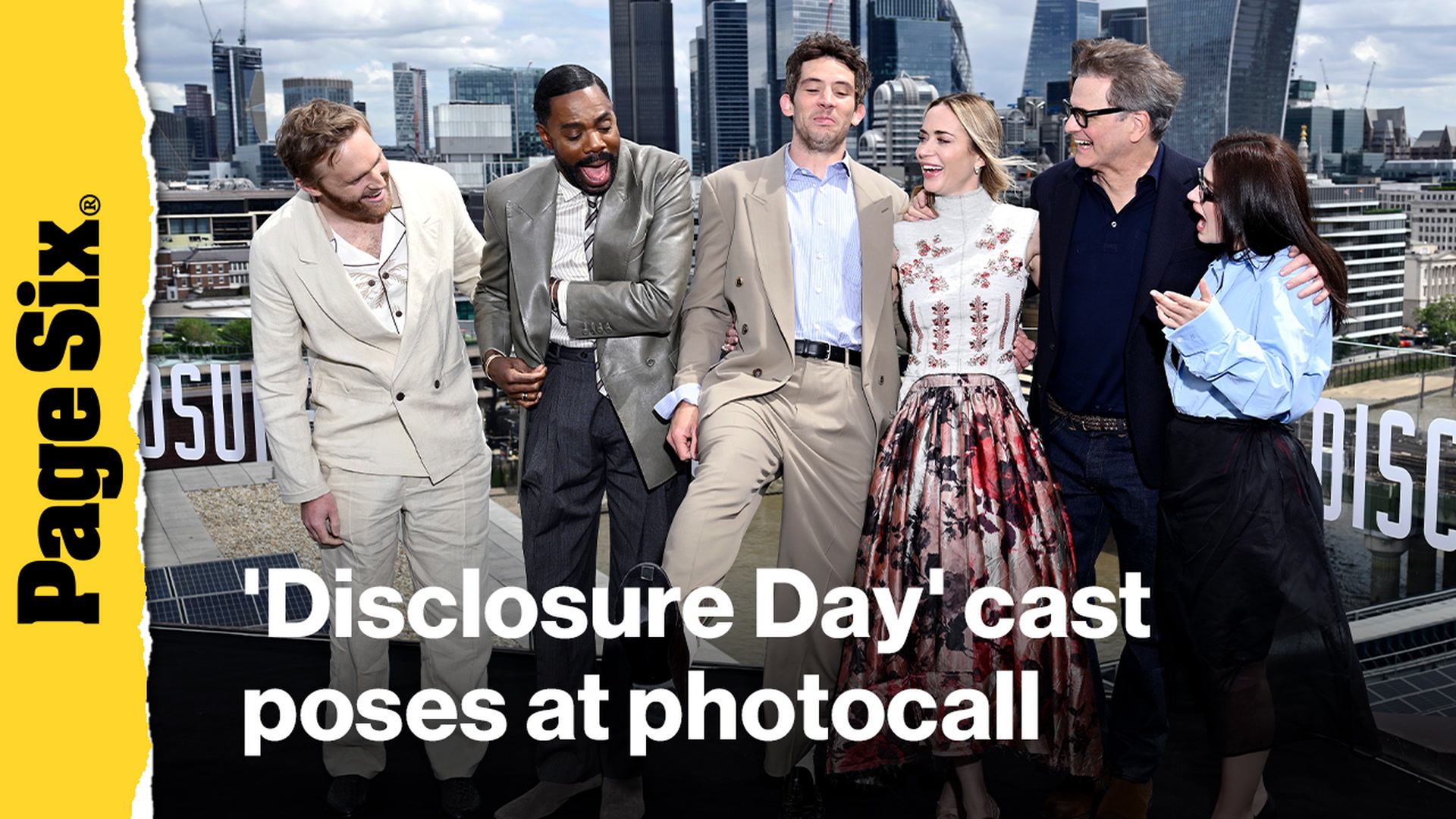 Emily Blunt, Coleman Domingo, Steven Spielberg and more pose at the ...