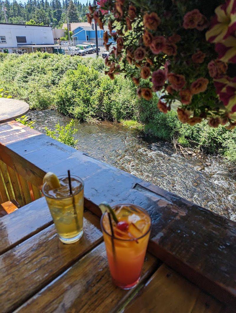 Housed in Oregon’s oldest building, this eatery serves salmon steaks ...