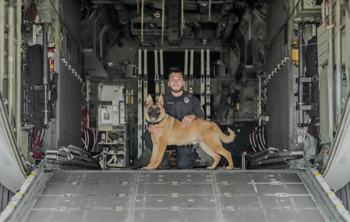 Meet the new Ludlow Police K9 team: Officer Da Costa & Striker